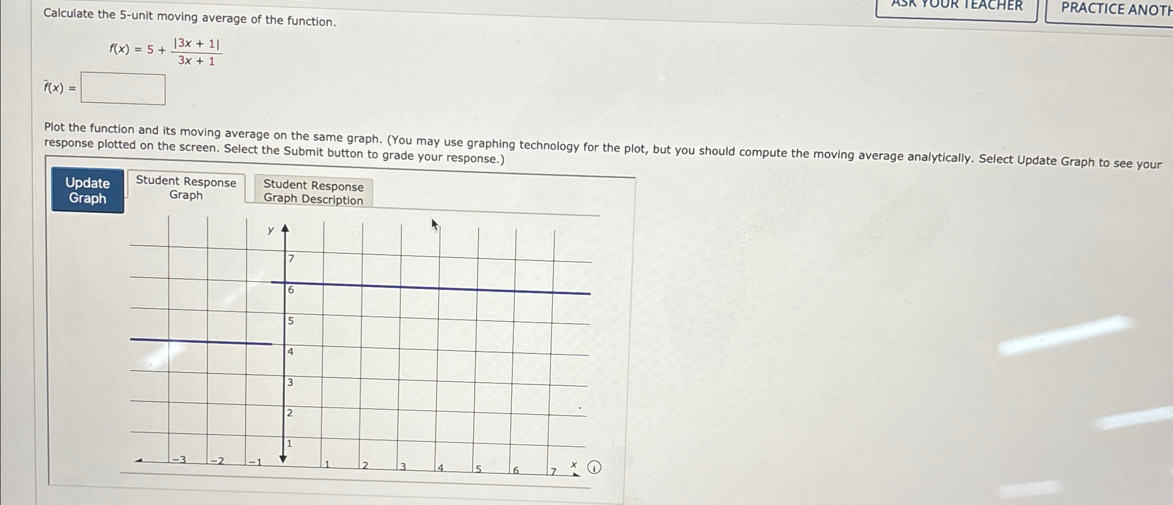 Solved Calculate the 5 -unit moving average of the | Chegg.com