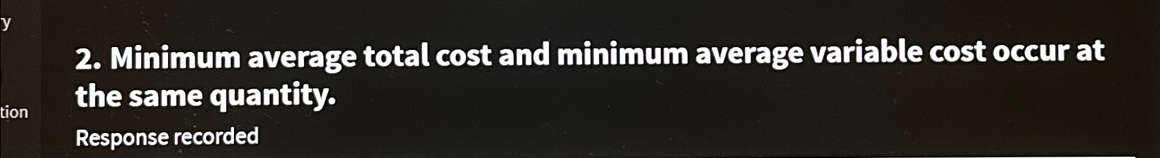 Solved Minimum average total cost and minimum average | Chegg.com