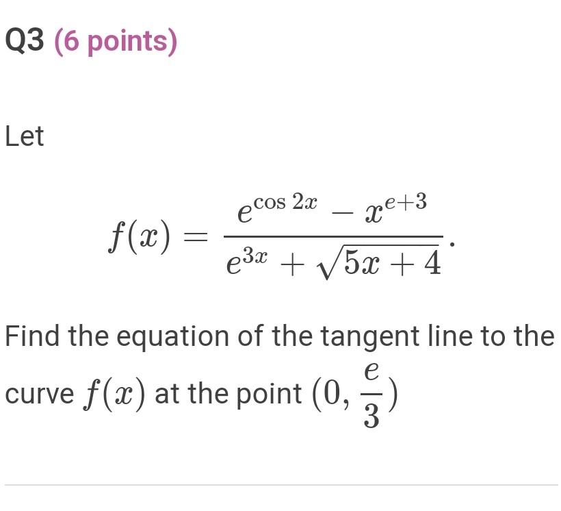 Solved Q1 (12 points) Use the chain rule to find the | Chegg.com