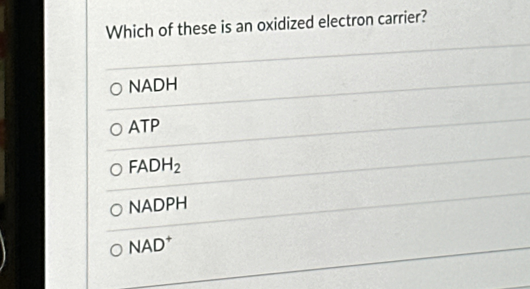 Solved Which of these is an oxidized electron | Chegg.com