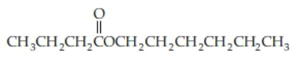 Solved What's the IUPAC name for the ester shown in the | Chegg.com