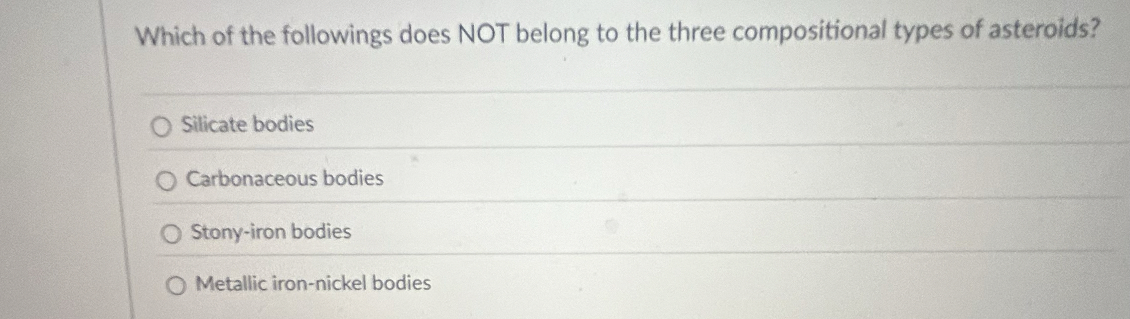 Solved Which of the followings does NOT belong to the three | Chegg.com