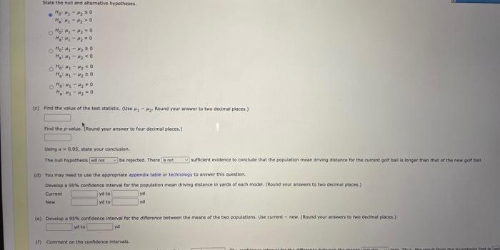 Solved group on Thger Goir has been imestigating a new | Chegg.com