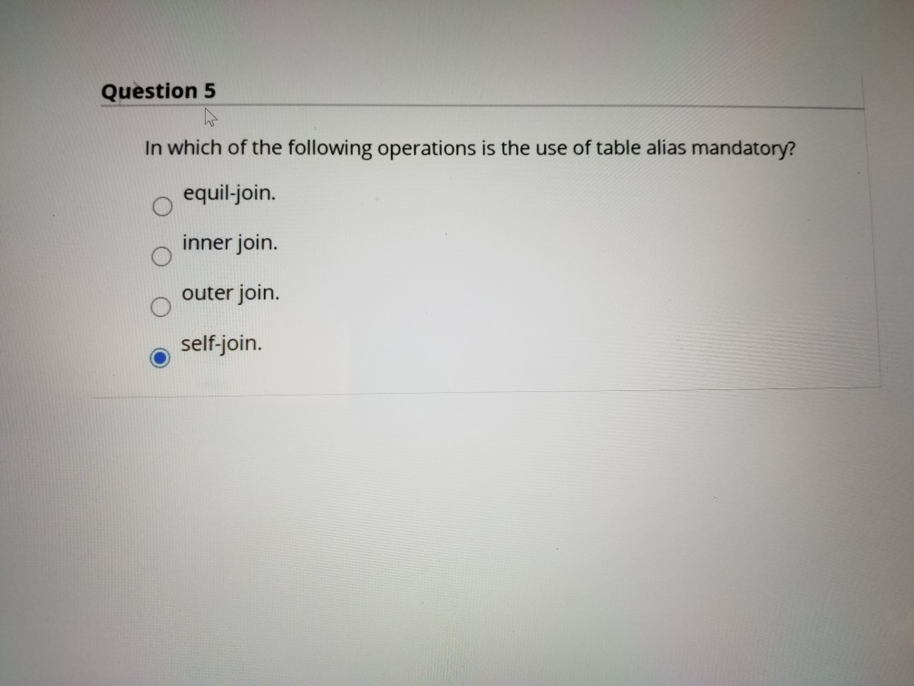 Solved Which of the following SQL statements contain syntax | Chegg.com