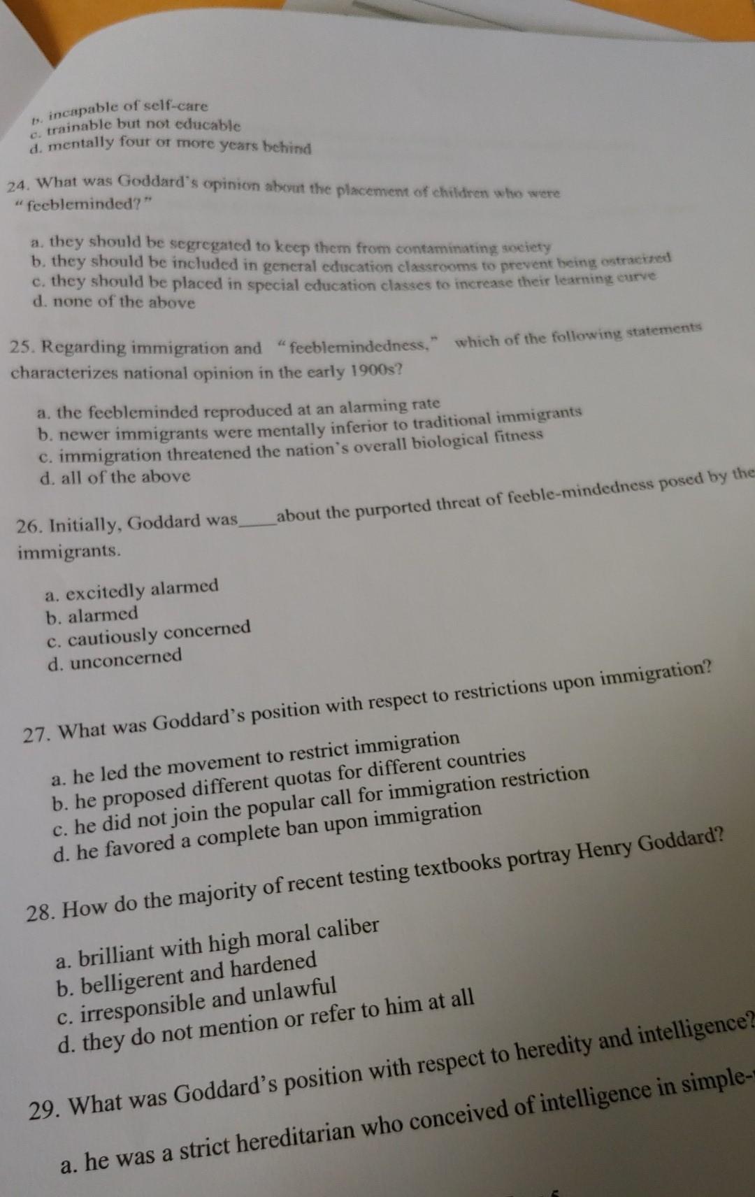 Solved 21. The first translation of the Binet-Simon scales | Chegg.com