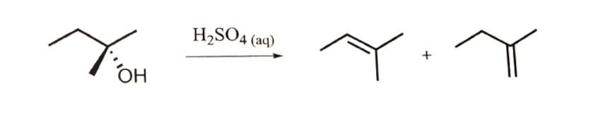 Solved 6) Prepare an energy diagram for the E1 reaction that | Chegg.com