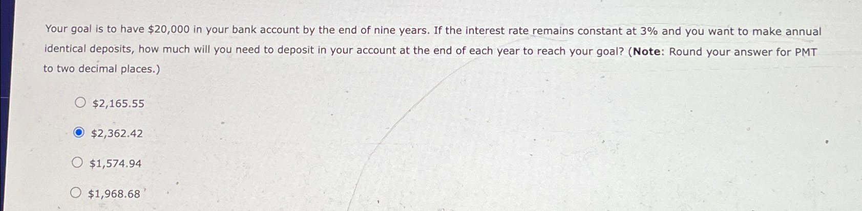 Solved Your goal is to have $20,000 in your bank account by | Chegg.com