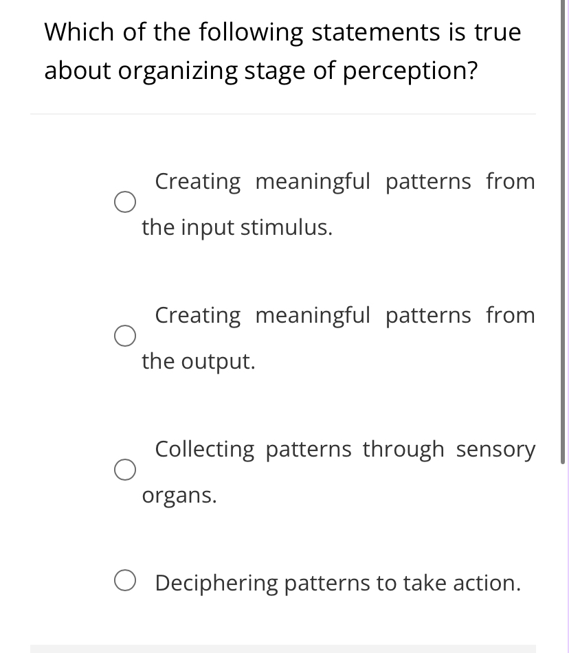Solved Which of the following statements is true about | Chegg.com
