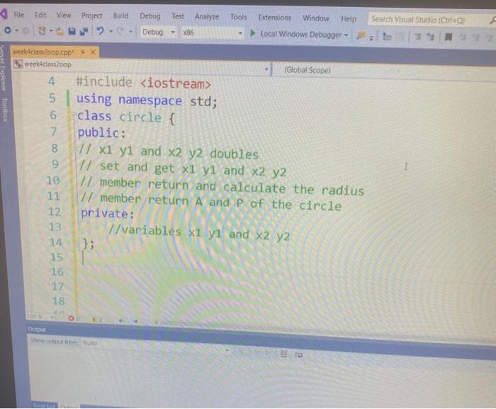 Solved i need code using C++Class/ OOP(object-oriented | Chegg.com