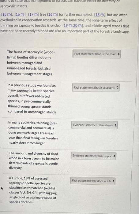 LO32 Identify fact and evidence statements that would | Chegg.com