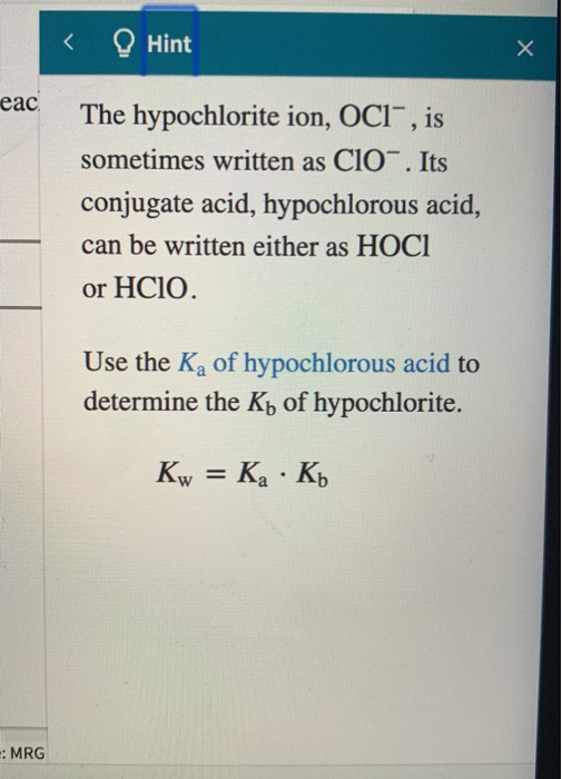 Solved A solution of household bleach contains 5.25% sodium | Chegg.com