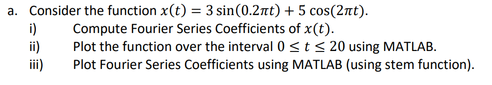 Solved a. ﻿Consider the function | Chegg.com