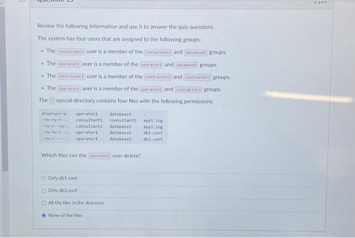 Solved Review the following information and use it to answer | Chegg.com