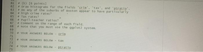 RStudio File Edit Code View Plots Session Build Debug | Chegg.com