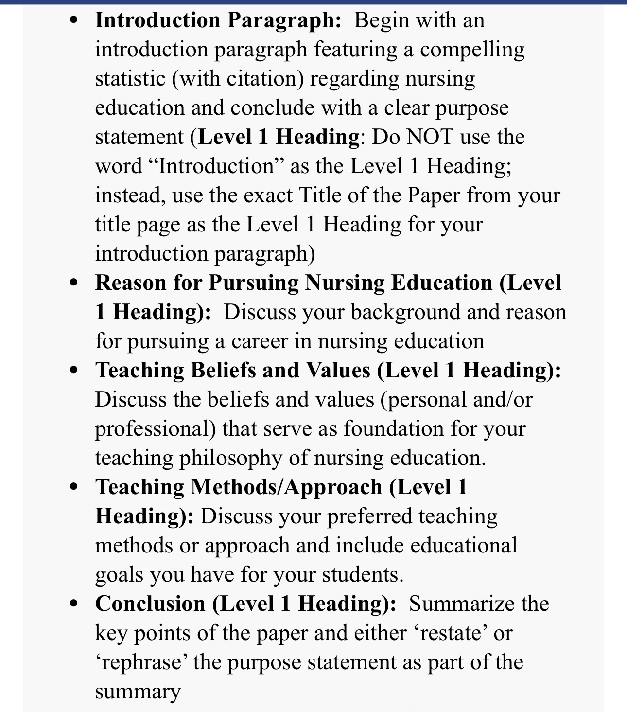 Solved Introduction Paragraph: Begin with an introduction | Chegg.com