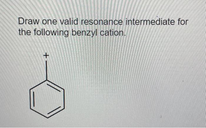 Solved Draw one valid resonance intermediate for the | Chegg.com Solved Draw one valid resonance intermediate for the | Chegg.com