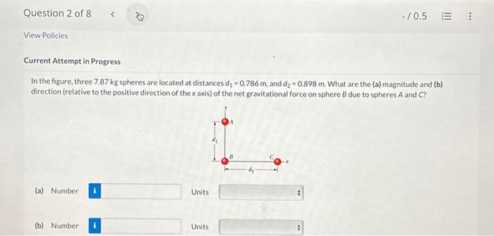 Solved Question 2 of 8 View Policies Current Attempt in | Chegg.com