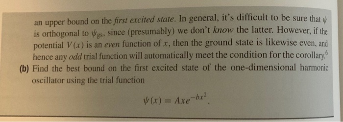 Solved Problem 8.4 (a) Prove the following corollary to the | Chegg.com