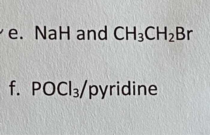 Solved What products would you obtain from reaction of | Chegg.com