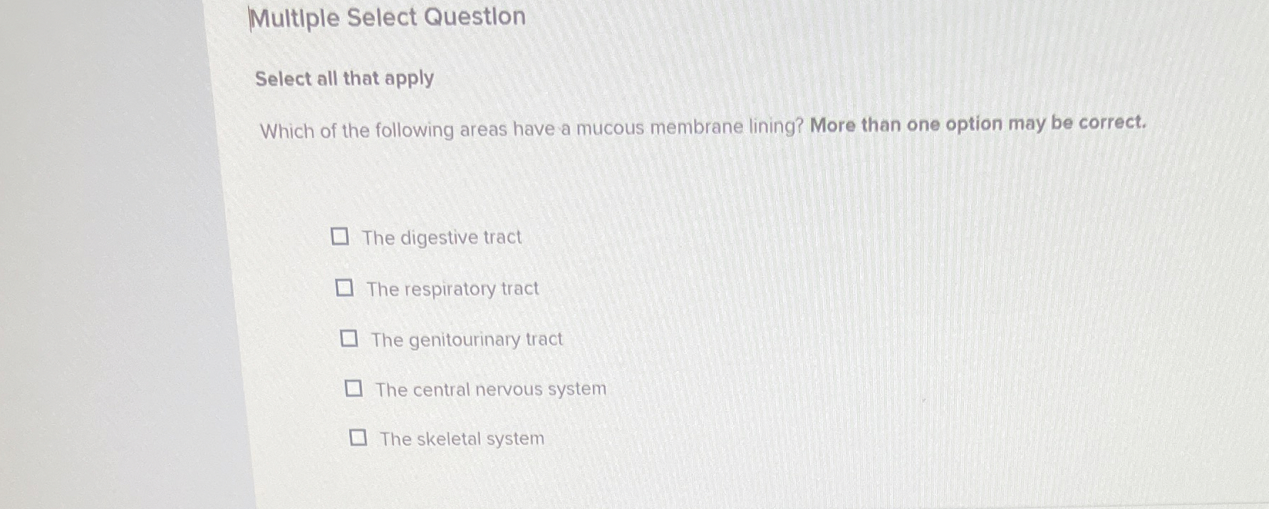 Solved Multiple Select QuestionSelect all that applyWhich of | Chegg.com