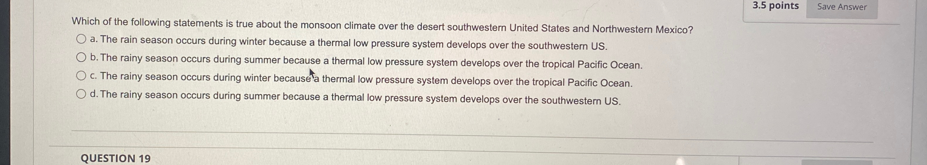 Solved 3.5 ﻿pointsWhich of the following statements is true | Chegg.com