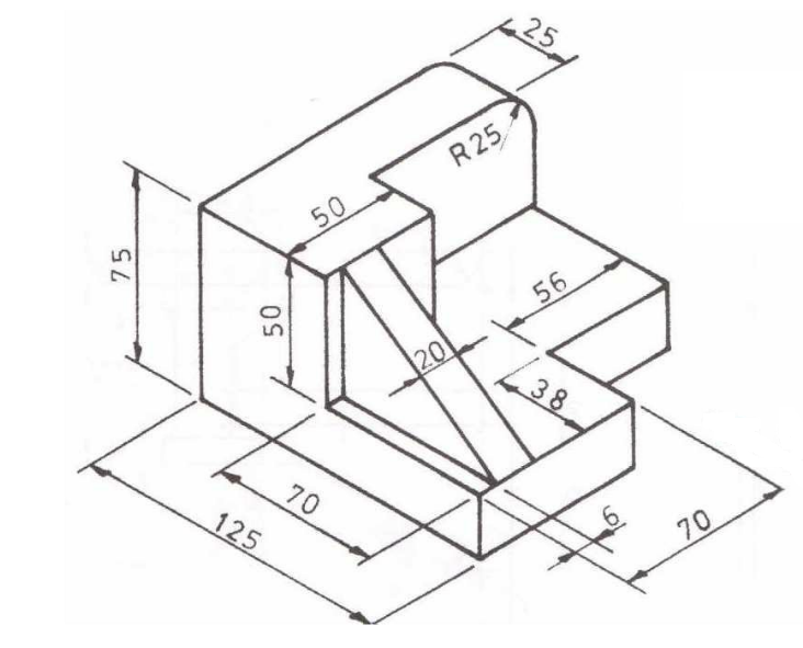 Solved See attached. (Metric units) Draw 3D solid | Chegg.com
