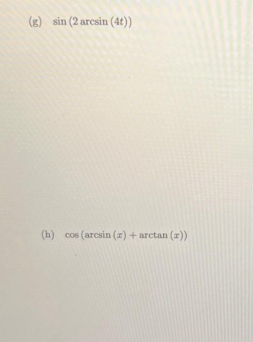 Solved Problem 6: Simplify the following expressions so that | Chegg.com