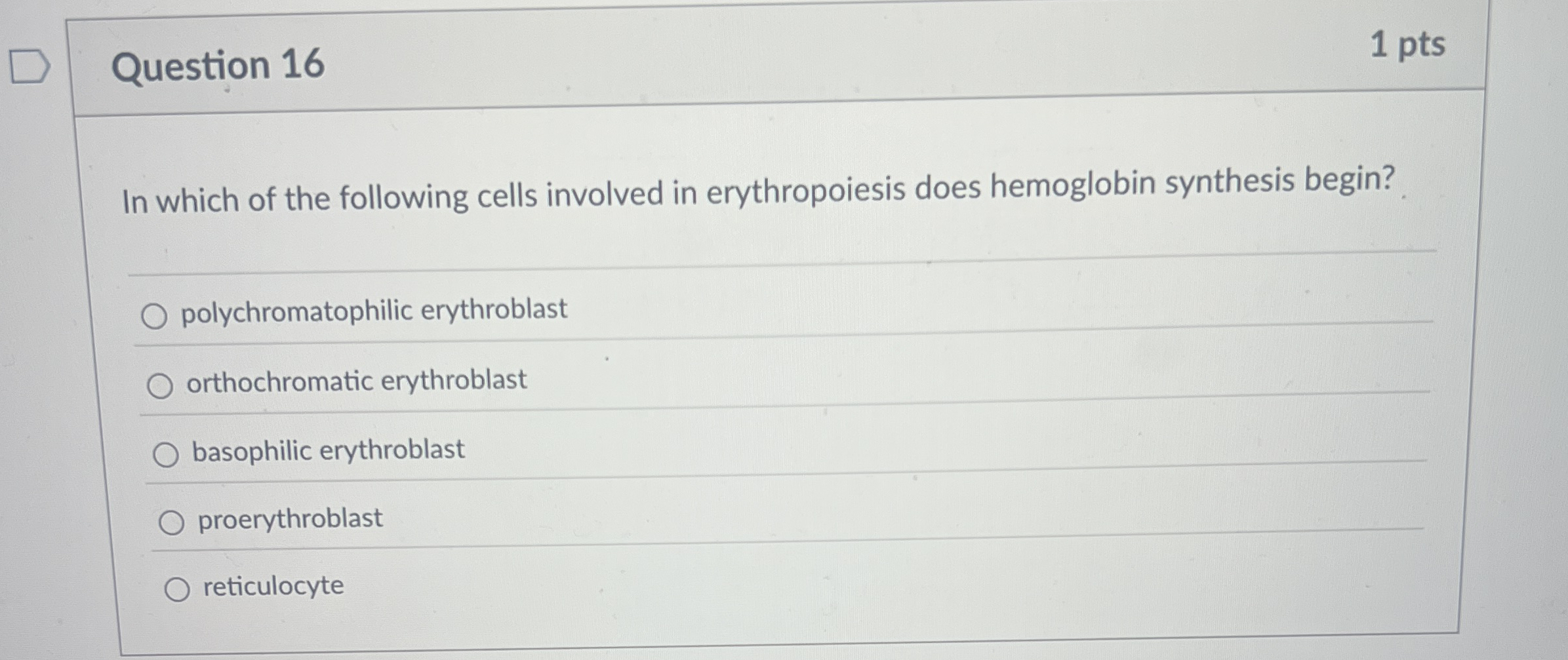 High Quality SOLUTION Question 161 ﻿ptsIn which of the following cells | Chegg.com