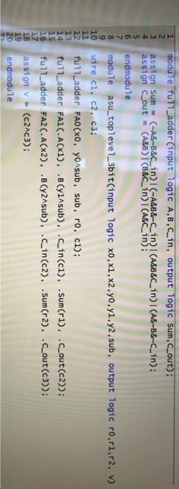 Solved Create a code in c++ or quartus prime for an | Chegg.com