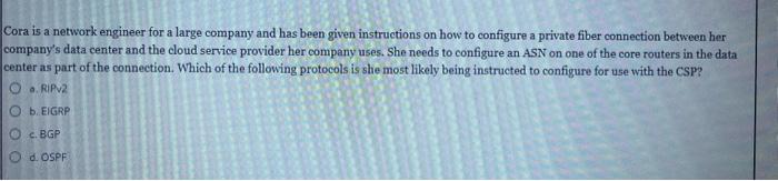 Solved Terrance is trying to troubleshoot an issue on his | Chegg.com