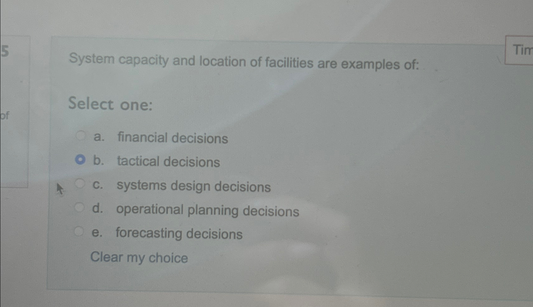 Solved System capacity and location of facilities are | Chegg.com