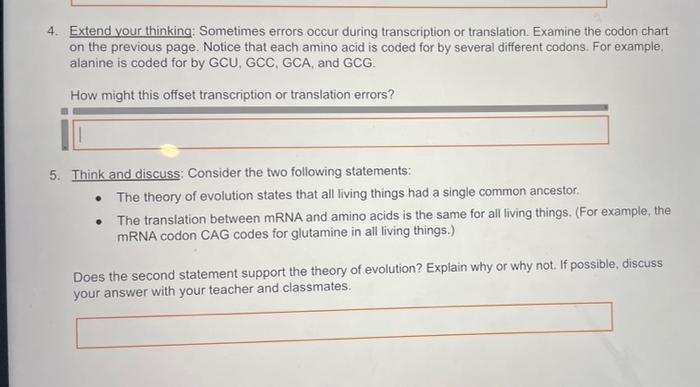 Solved 4. Extend your thinking: Sometimes errors occur | Chegg.com