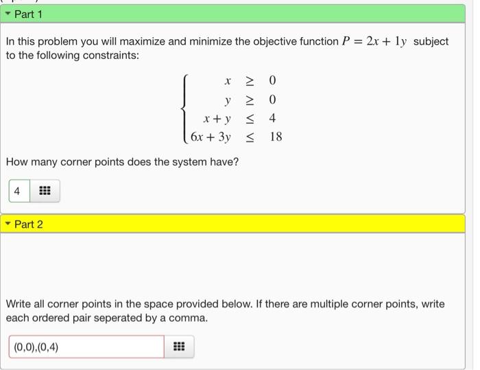 Solved In This Problem You Will Maximize And Minimize The