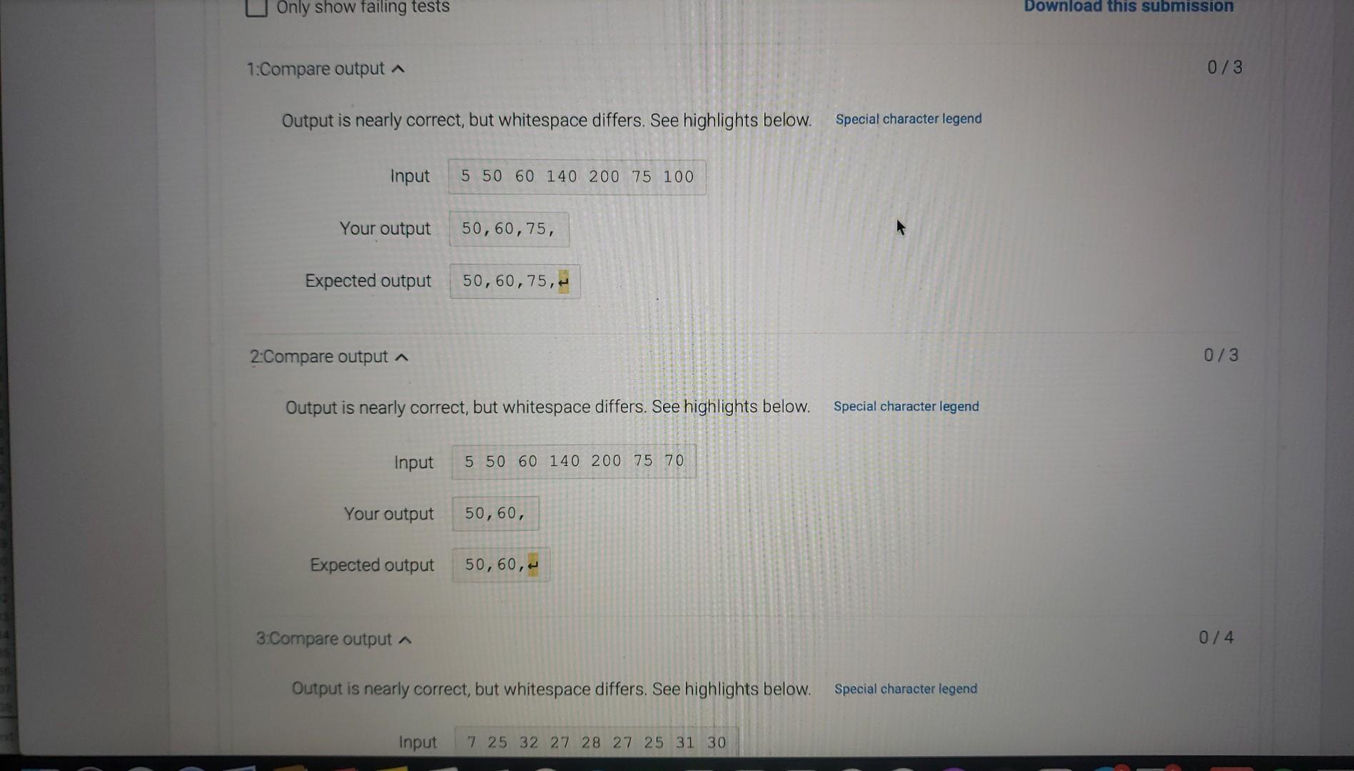 Solved \} I/ read the threshold value int thresh; cin ≫ | Chegg.com