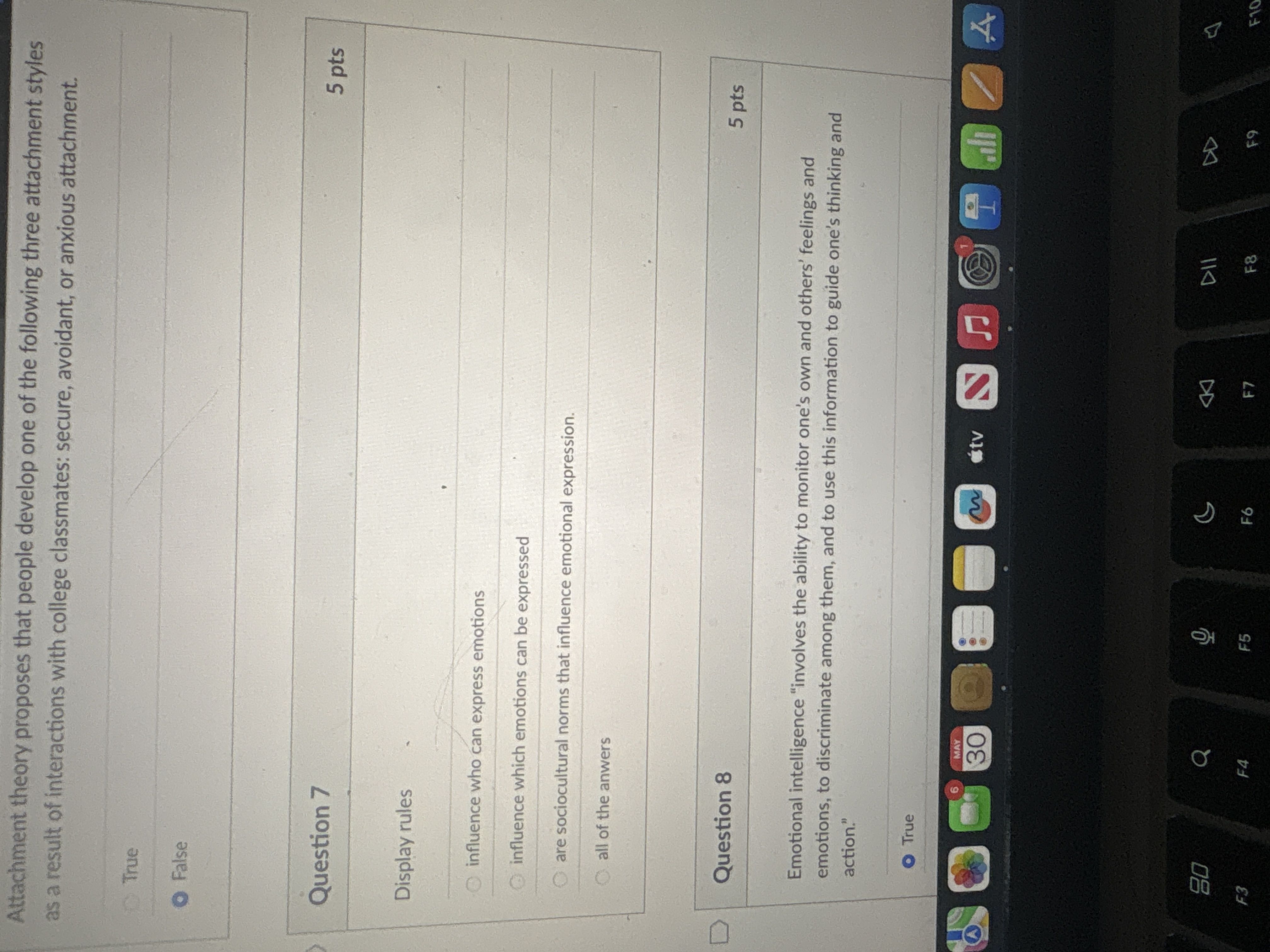 Solved Attachment theory proposes that people develop one of | Chegg.com