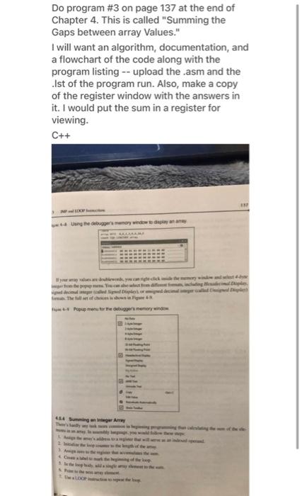 Solved Do program #3 on page 137 at the end of Chapter 4 . | Chegg.com Solved Do program #3 on page 137 at the end of Chapter 4 . | Chegg.com