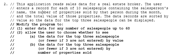 Solved Please modify per instructions:start ﻿ // | Chegg.com
