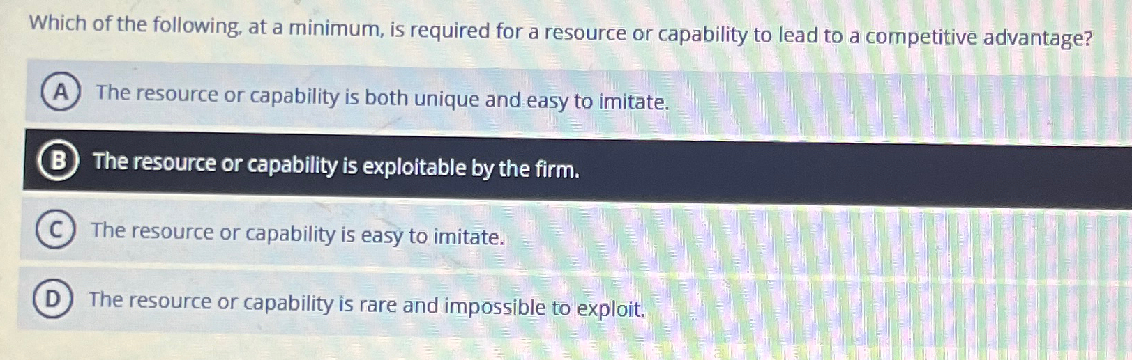 Solved Which of the following, at a minimum, is required for | Chegg.com