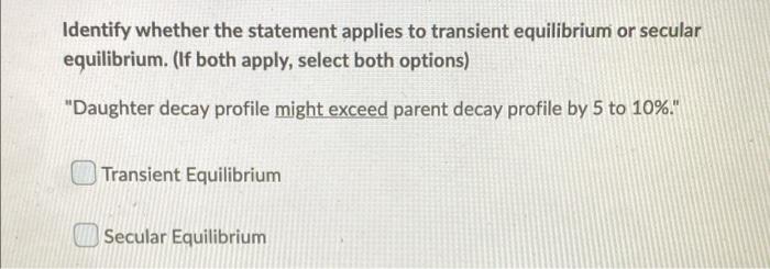Solved Identify whether the statement applies to transient | Chegg.com