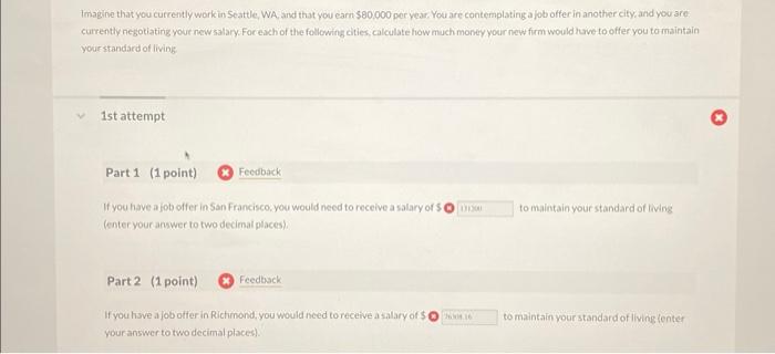Solved Consider the cost-of-twing data presented in the | Chegg.com