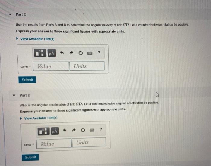 Solved Relative-Motion Analysis: Acceleration To determine | Chegg.com