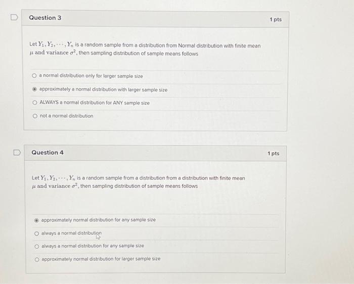 Solved Let Y1,Y2,…,Yn is a random sample from a distribution | Chegg.com