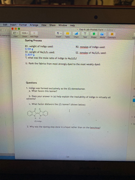 Solved Edit Insert Format Arrange View Share Window Help Exp | Chegg.com