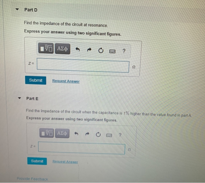 Solved Ip Tuning A Radio A Radio Tuning Circuit Contains An