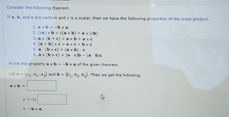 Solved Consider the following theorem.\\nIf a,b, and c are | Chegg.com