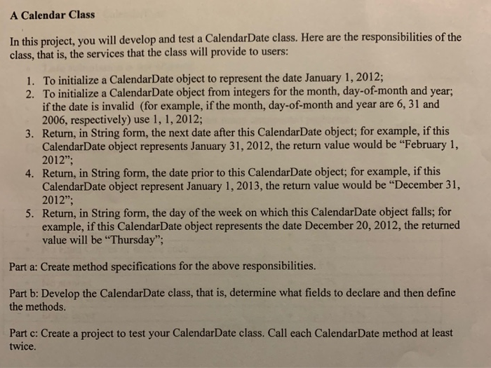 Solved use gregorian class and also add if date entered does | Chegg.com Solved use gregorian class and also add if date entered does | Chegg.com