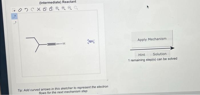 Solved Tip: Only add curved arrows in this sketcher Tip: | Chegg.com