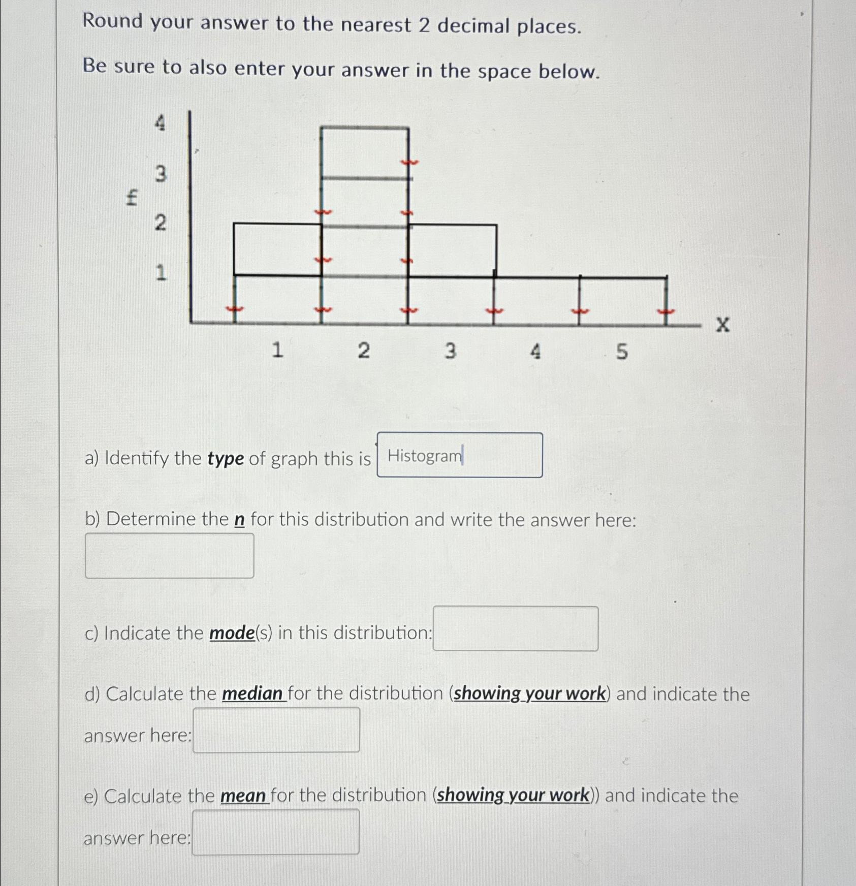 Solved Round your answer to the nearest 2 decimal | Chegg.com