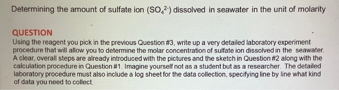 Solved A 20.0 mL sample solution contains unknown amount of | Chegg.com