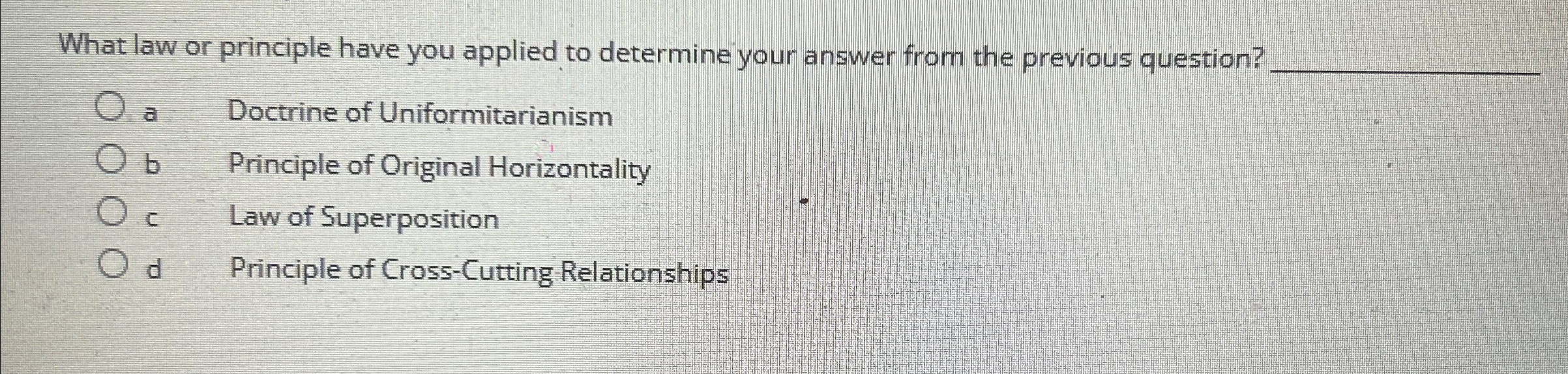 Solved What law or principle have you applied to determine | Chegg.com